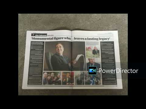 Sunday Post 13 Oct '24 Alex Salmond obituaries 9/18 Fiona Hislop