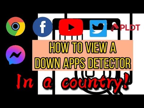 #Facebookmessengerdown #downdetector.ph  How to view the apps were down!