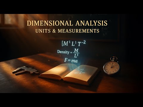 Dimensional Analysis | Fundamental & Derived Quantities Explained | Power Learn College
