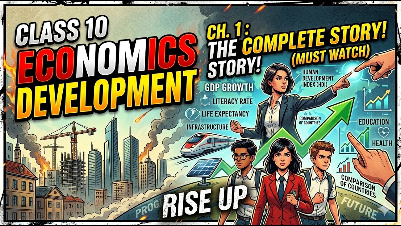 Class 10 Economics| Chapter 1 Development| Full Explanation By PDF Notes..