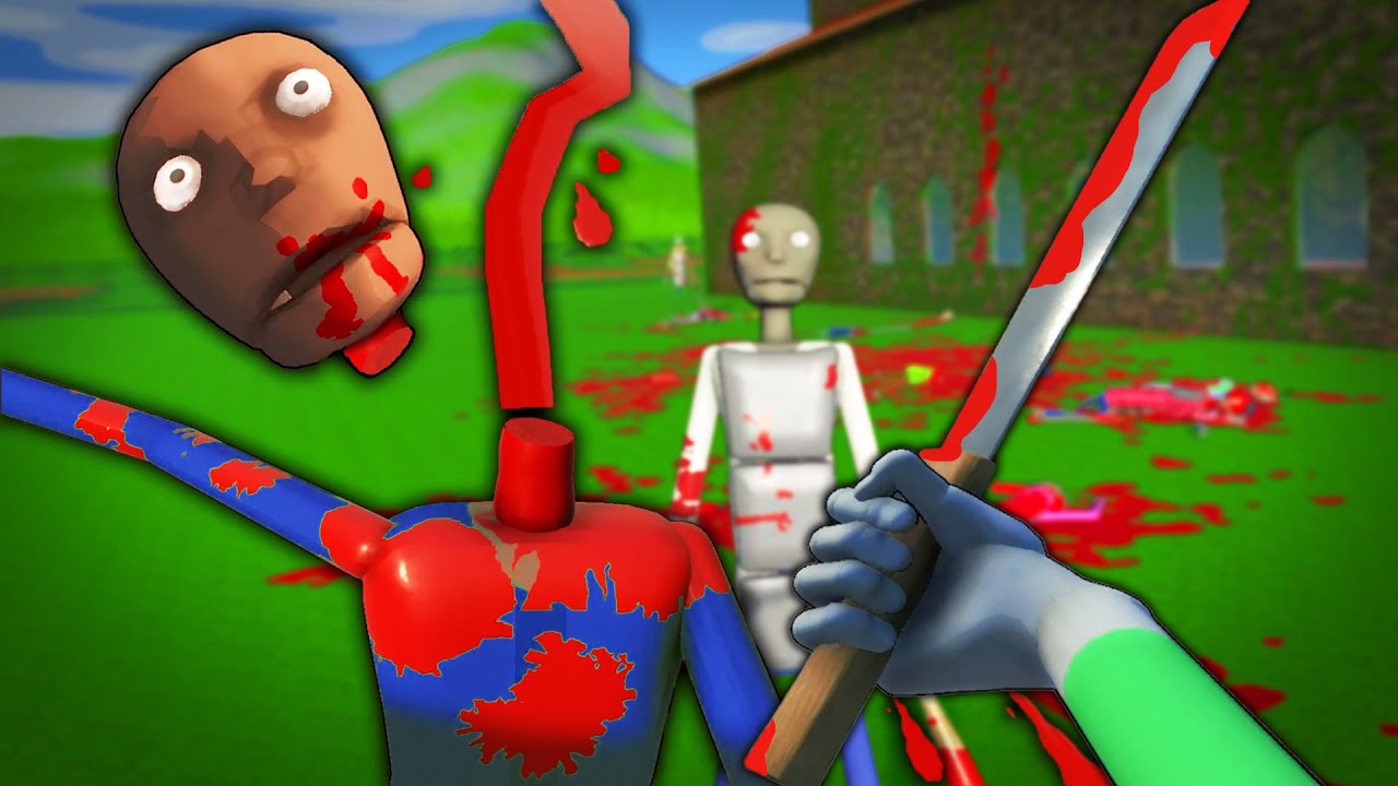 This VR Game Is DISGUSTING… In the Best Way Possible (Brutalistick VR)