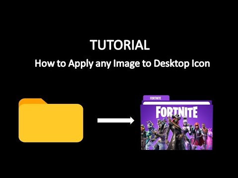 Tutorial 01: How to apply any image to your desktop icon