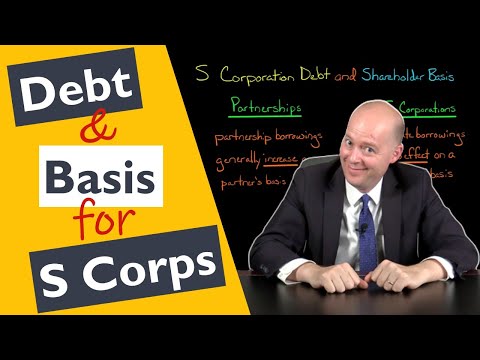 S Corporation Indebtedness and Shareholder Basis