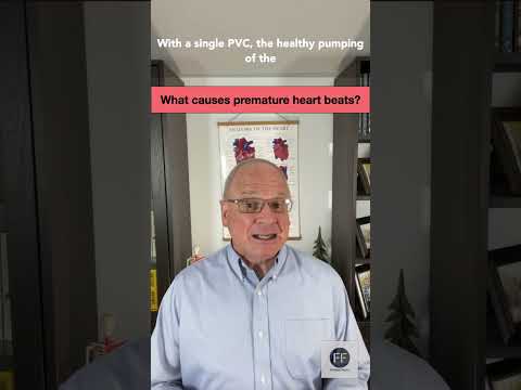 What causes premature heart beats? #pvc #prematureheartbeat #hearthealth #heartbeat