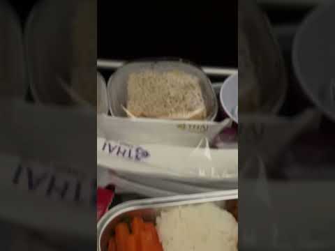 Thai food in the flight