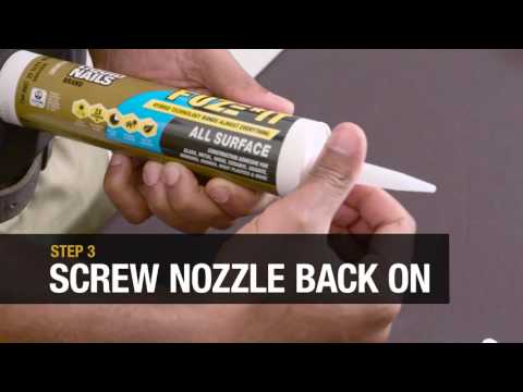 6 Quick Steps to Get Started with LIQUID NAILS FUZE*IT