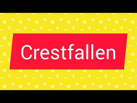 LearnPrism: Learn how to pronounce Crestfallen