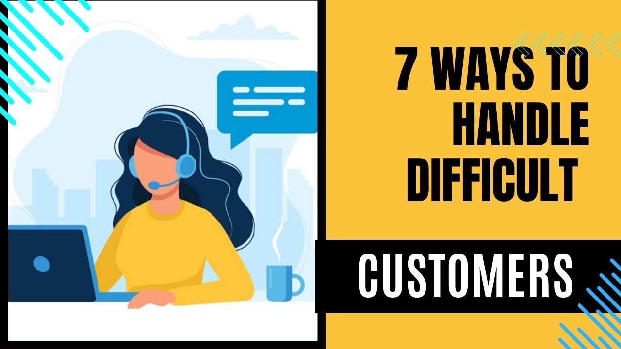 How to handle difficult Customers #youtube #customerservice #ia #canva