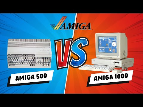 What are the differences between the Amiga 500 & Amiga 1000 – Which Commodore Amiga Reigns Supreme?