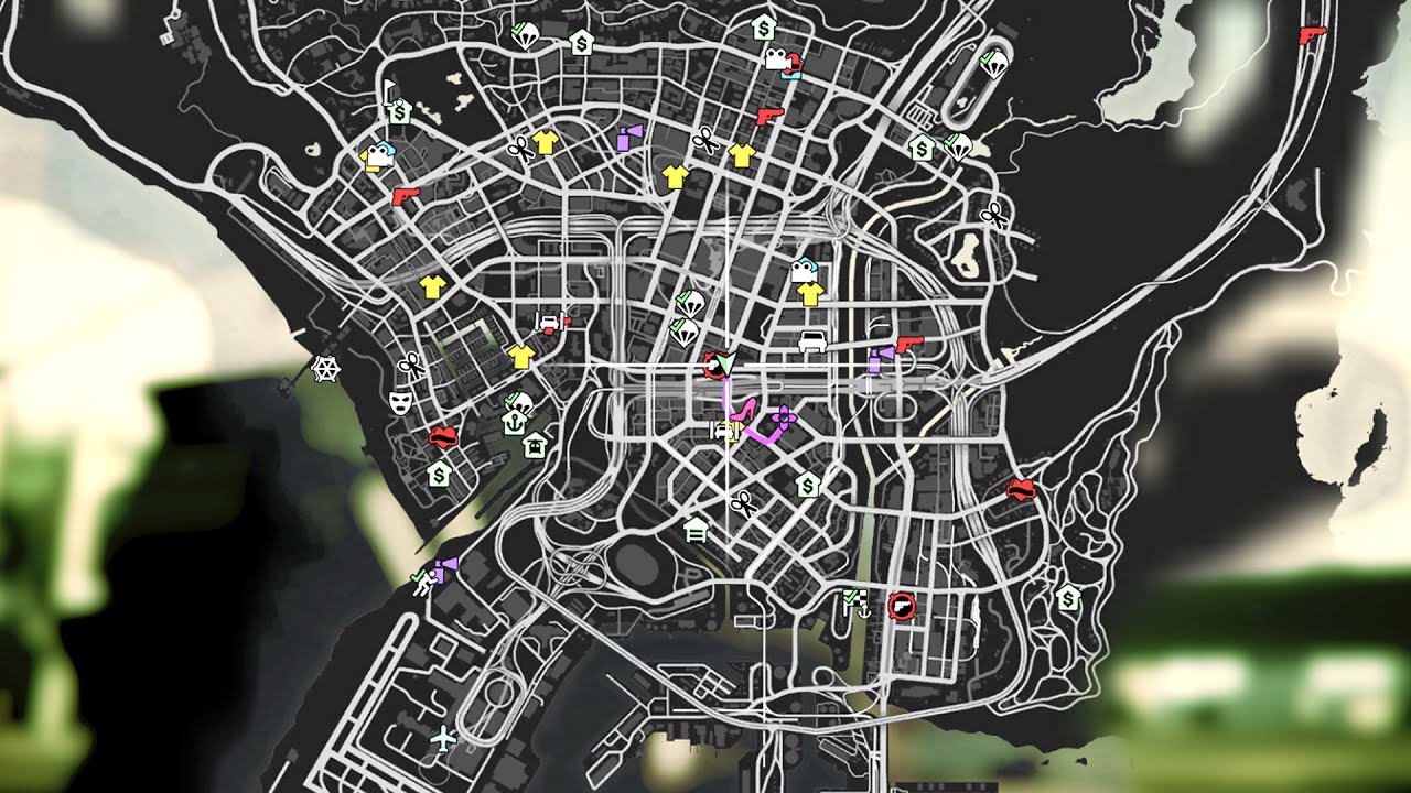 Colored Map Blips 1.0 - GTA 5