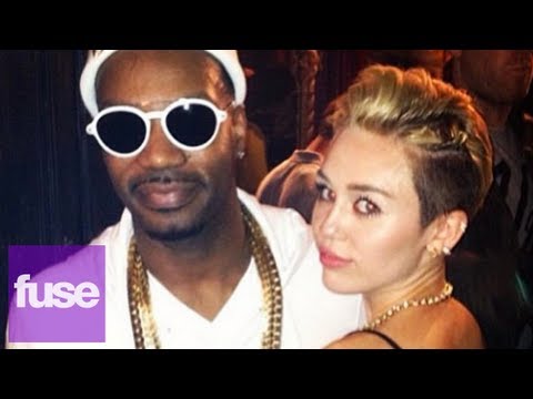 Miley Cyrus Twerks at Juicy J Concert