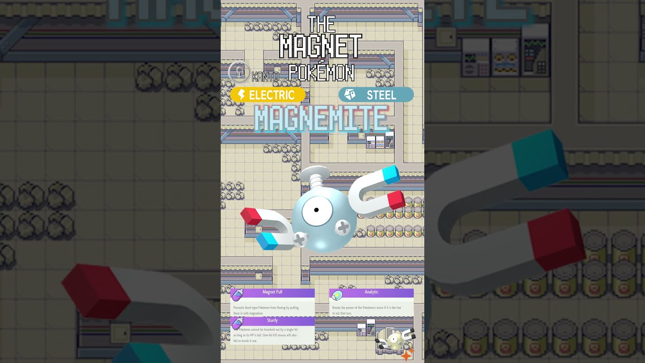 Magnemite → Magneton → Magnezone