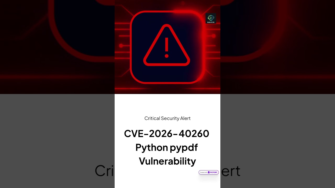 CVE-2026-40260: Malicious PDF Can Crash Your System DoS Alert! #cve2026 #securityalert #subscribe