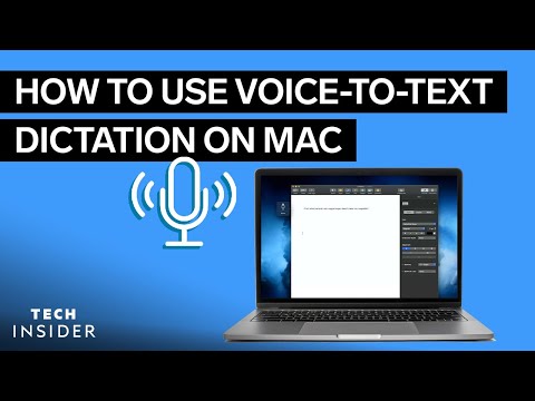 How To Dictate On Mac