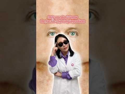 Only you donβt know the freckle-fighting ingredient