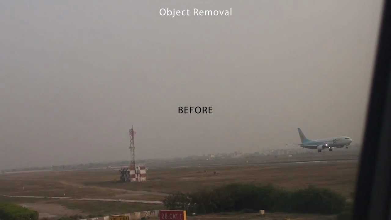 Object/Rig removal using NUKE