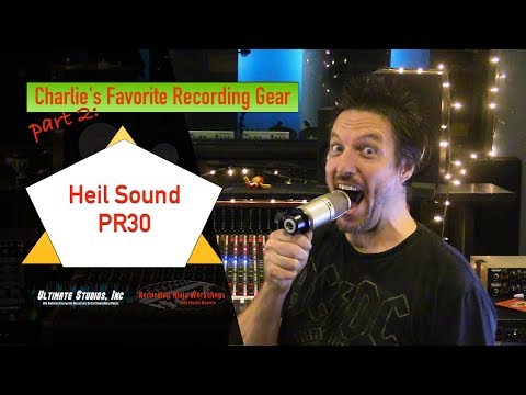 Charlie's Favorite Recording Gear #2: Heil Sound PR30