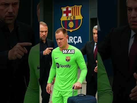 Raphinha played as goalkeeper instead of Ter Stegen and made 15 saves. 🧤😭