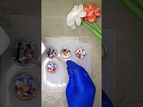 Doubleside Resin photo keychain❤️#resinart#keychain#resinkeychain#customizedgift dm@8124710979