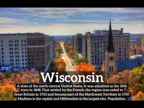 What is Wisconsin? | How Does Wisconsin Look? | How to Say Wisconsin in English?