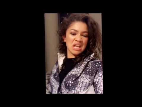 zendaya en snap