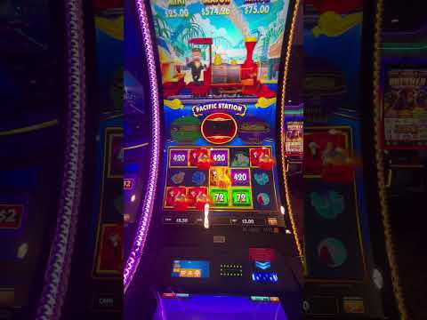*RARE* Gold Train Express Bonus on Monopoly Express Slot! #gaming #slots #shorts#gamingshorts#casino