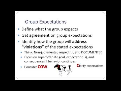 Starting Groupwork: First Meeting