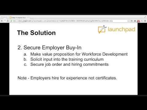 This Week In Workforce Development (Episode # 1 - Increase Training Program Outcomes