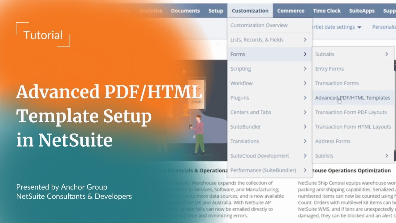 NetSuite Tutorial | Advanced PDF/HTML Template Setup