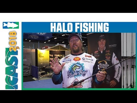 Halo Fishing Black Widow Series Rods with JT Kenney | iCast 2018