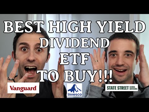 THREE BEST High Dividend Yield ETFs to Buy and Hold | Does Vanguard win?! | Dividend Investing
