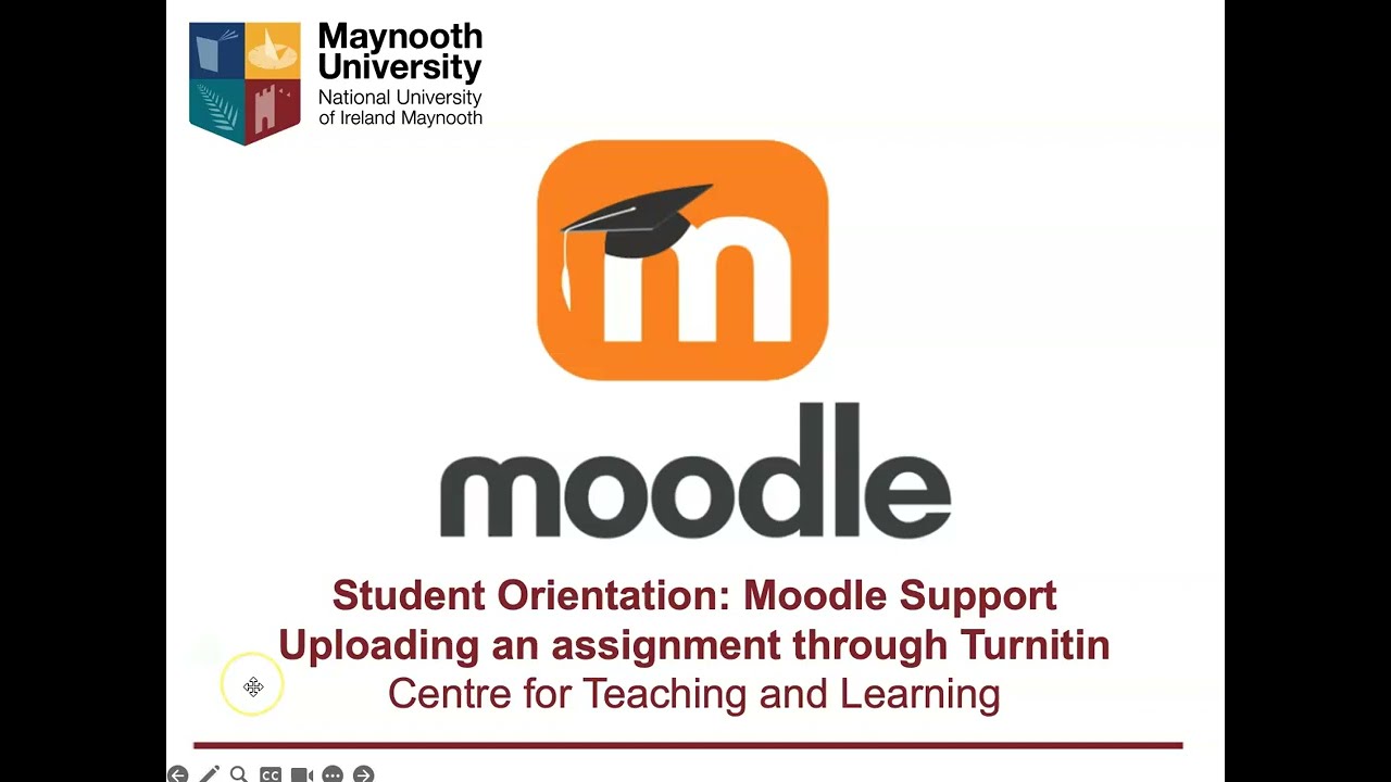 4. Uploading an Turnitin assignment in MU Moodle