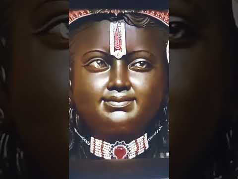Ram ji moving eyes Shree Ram ayodhya temple #status #whatsapp #subscribes