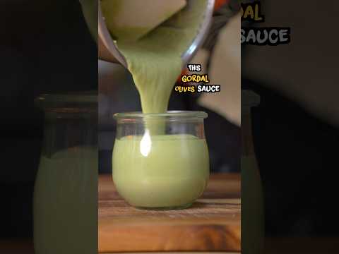 Easy Gordal olive sauce and leek cannelloni recipe #shorts