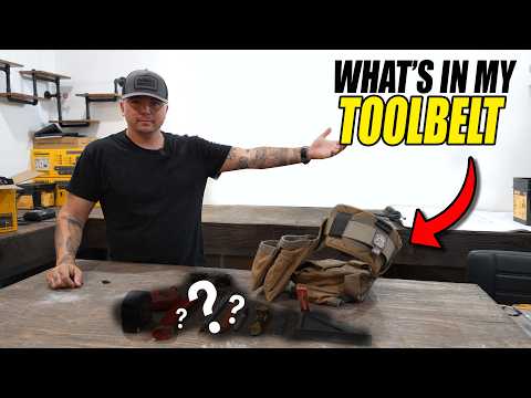 The 6 Tools In My Rough Framing Tool Belt!