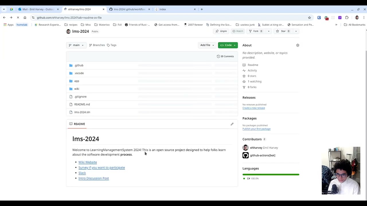 LMS Project 2024 - Week 1 Intro and git walkthrough