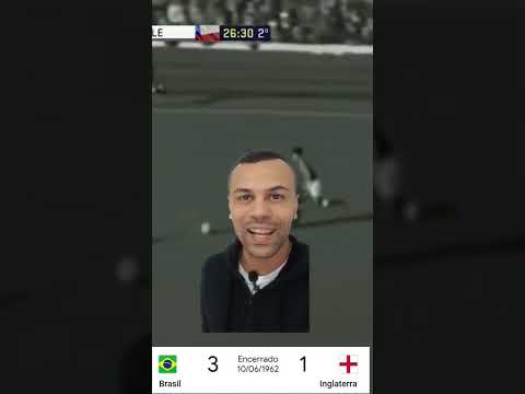 BRASIL BICAMPEÃO MUNDIAL EM 1962 NO CHILE