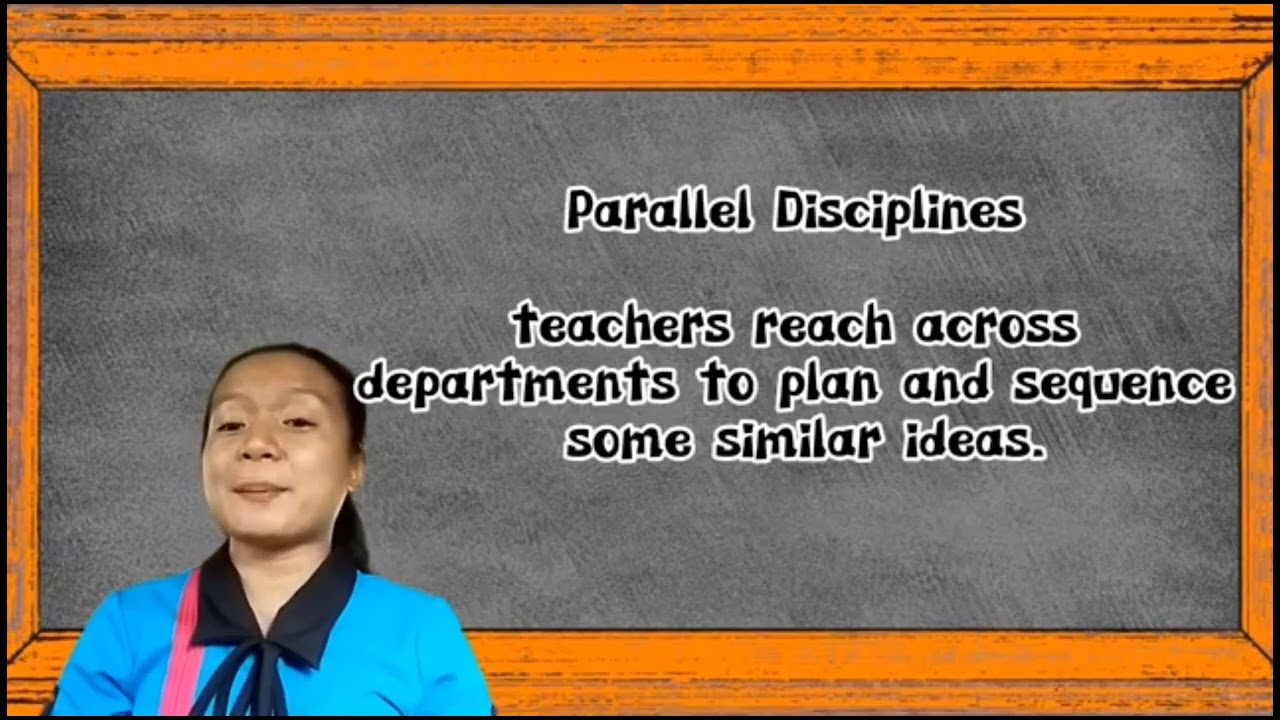 Integrated curriculum part 1