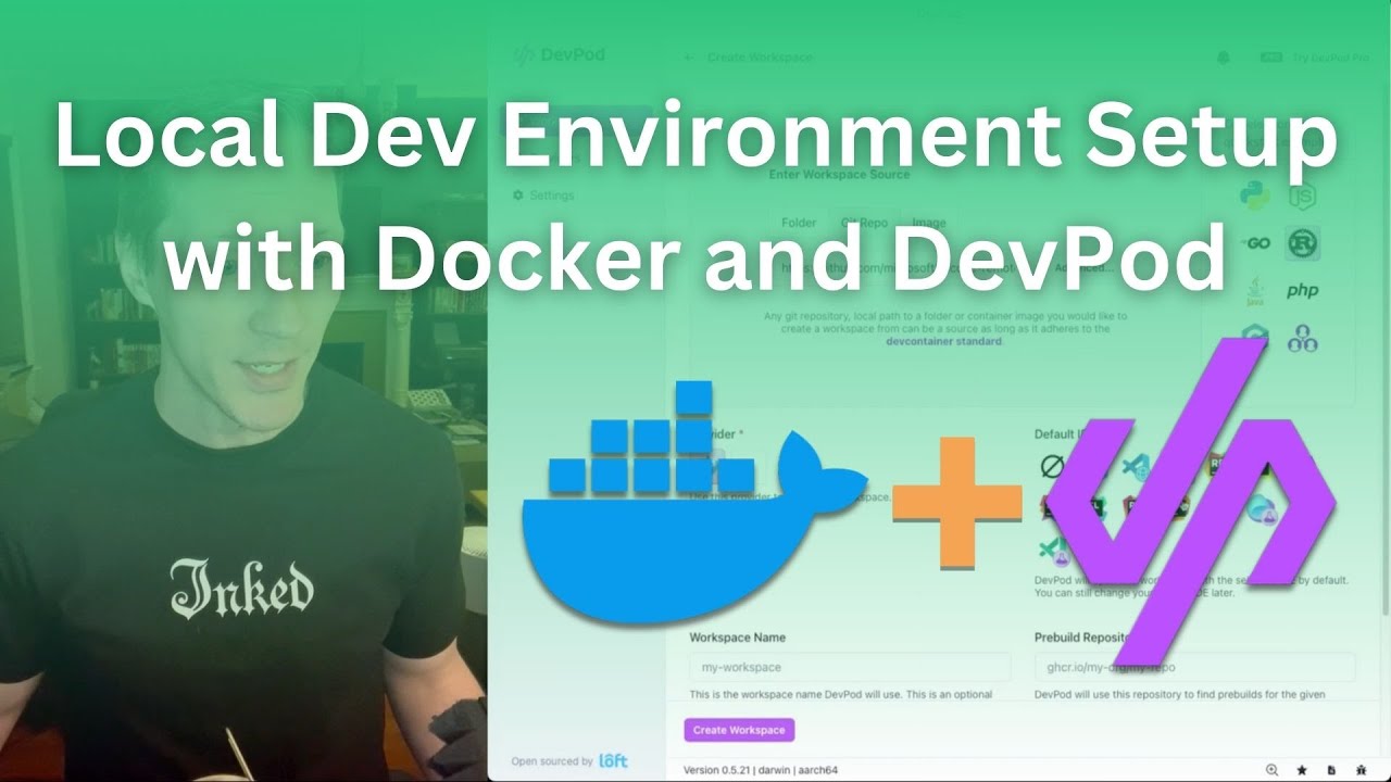 Local Dev Environment Setup with Docker and DevPod