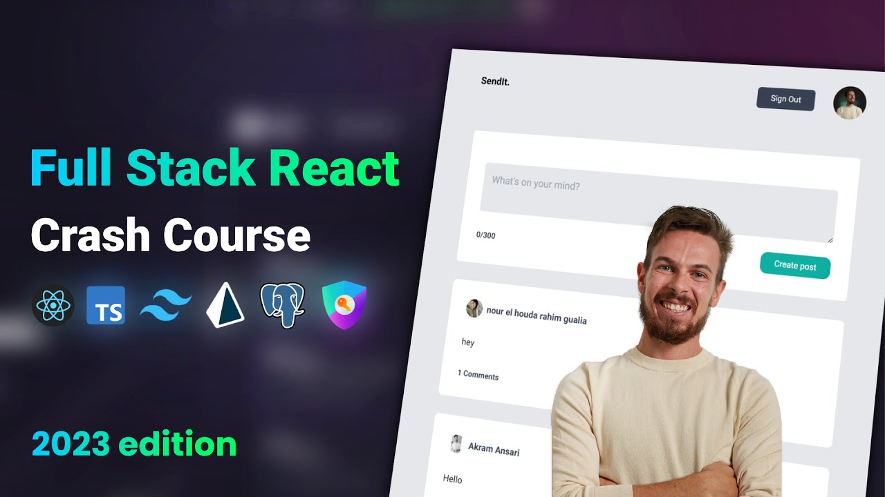 Full Stack Web Development With React | 2023 Crash Course with Project