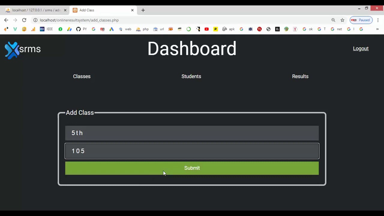 Student Result Management System in PHP - OKOK PROJECTS- Final Year ...