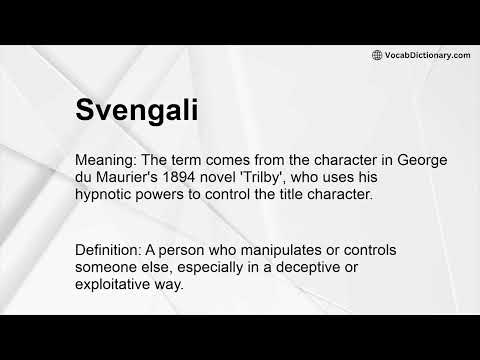 Svengali Meaning