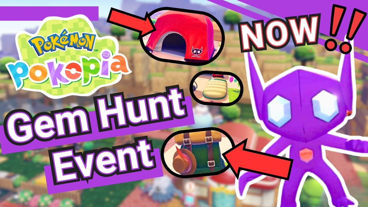 FULL Sableye's Gem Hunt event guide! || Pokopia
