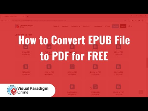 How to Convert EPUB File to PDF for FREE