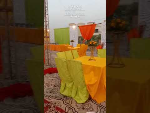 MS Flowers Completed Setup Stage Wedding/Valima II Valima stage Decor Flower Palace Decor
