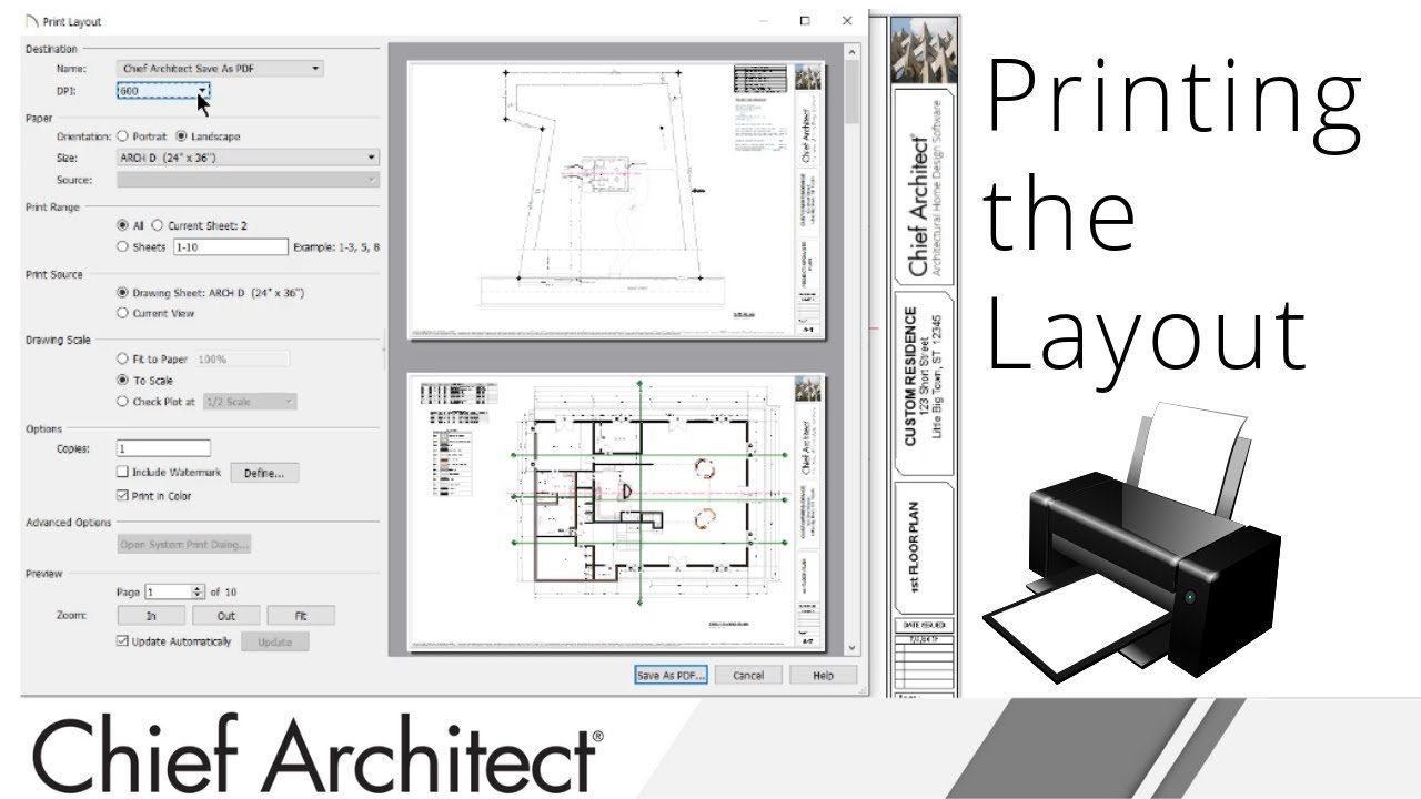 How to Print your Layout Documents