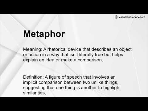 Metaphor Meaning