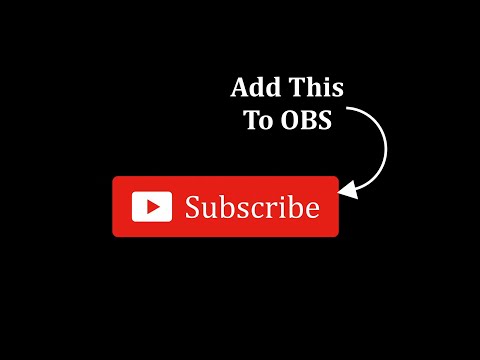 Animated OBS Subscribe Button
