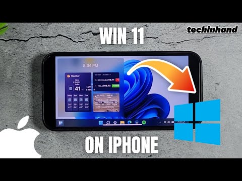 Running Win 11 On iPhone | Win 11 Emulator | Tech in Hand