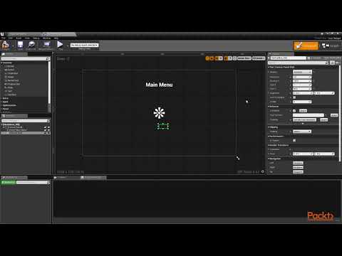 Learn Learning C by Creating Games with Unreal Engine 4 Setting Up Our Main Menu Widget ...